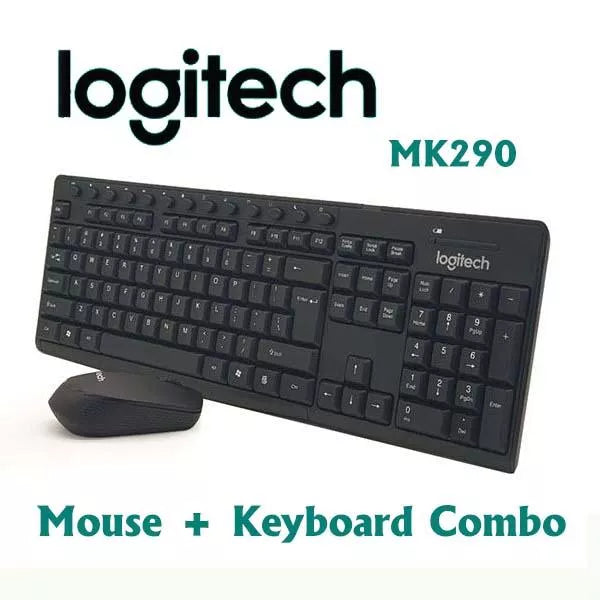 Logitech Wireless Combo Keyboard MK290 – Cubeonline.pk