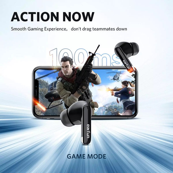 EarFun Air Mini 2 Wireless Earbuds Bluetooth Earbuds with 4 Mics with ...