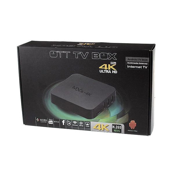 Smart Box MXQ 4K Quad-Core 1G+8G – Cubeonline.pk