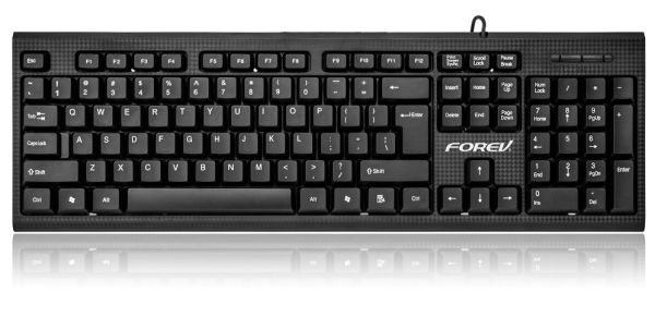 FOREV FV-k5c Wired Keyboard with spill resistance – CUBE